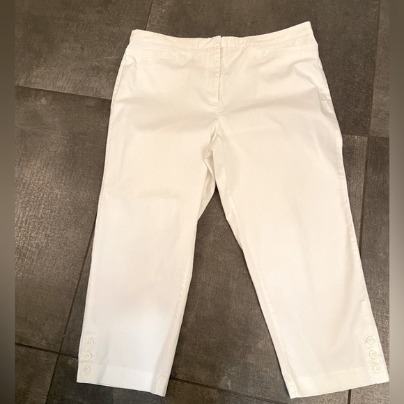 Kim Rogers | Pants & Jumpsuits | Kim Rodgers Sz 6 Capri Pants | Poshmark